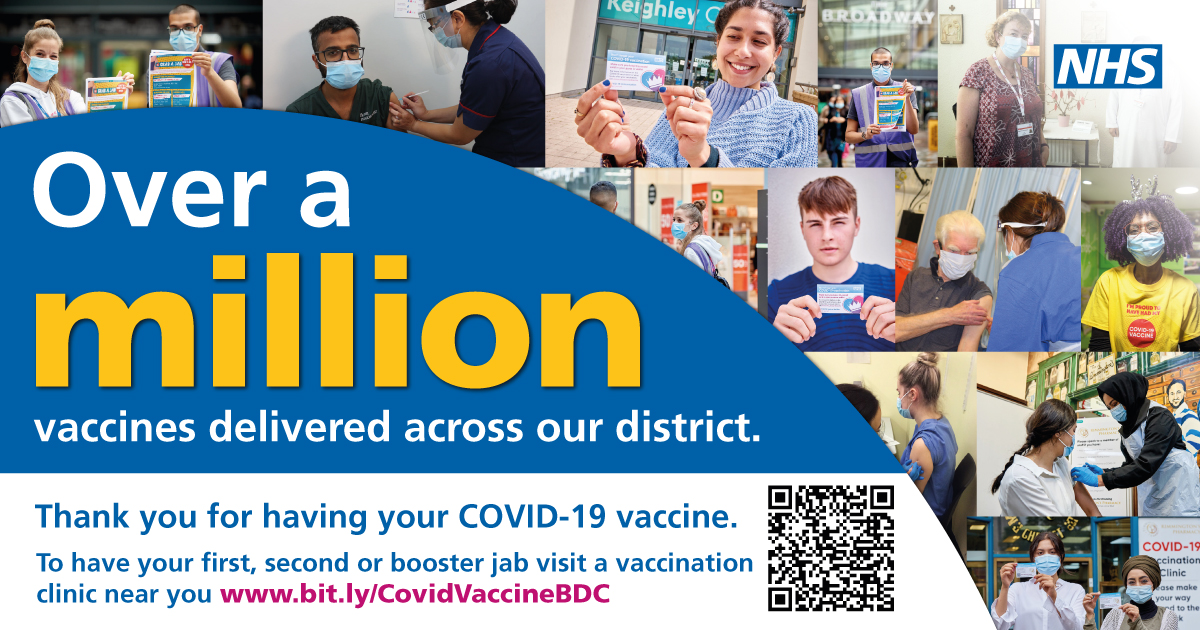 Bradford District Buildings Light Up Blue to Celebrate One Million ...